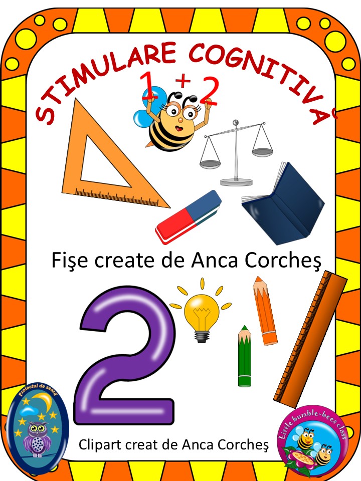 STIMULARE COGNITIVĂ/Fişe create de Anca Corcheş – Teachers make