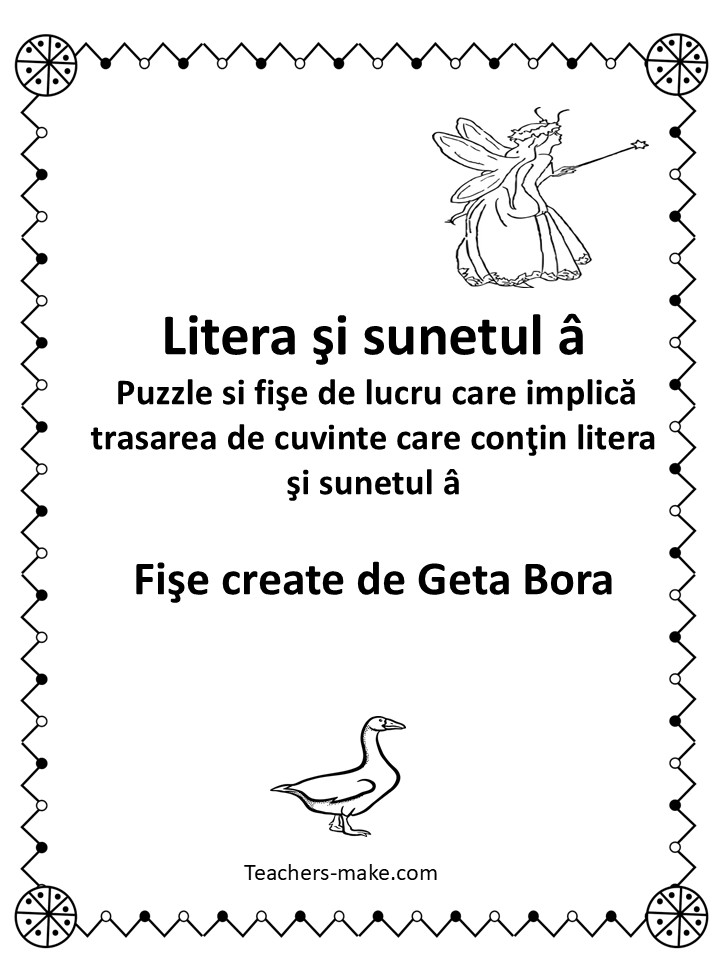 Litera şi sunetul â – Teachers make